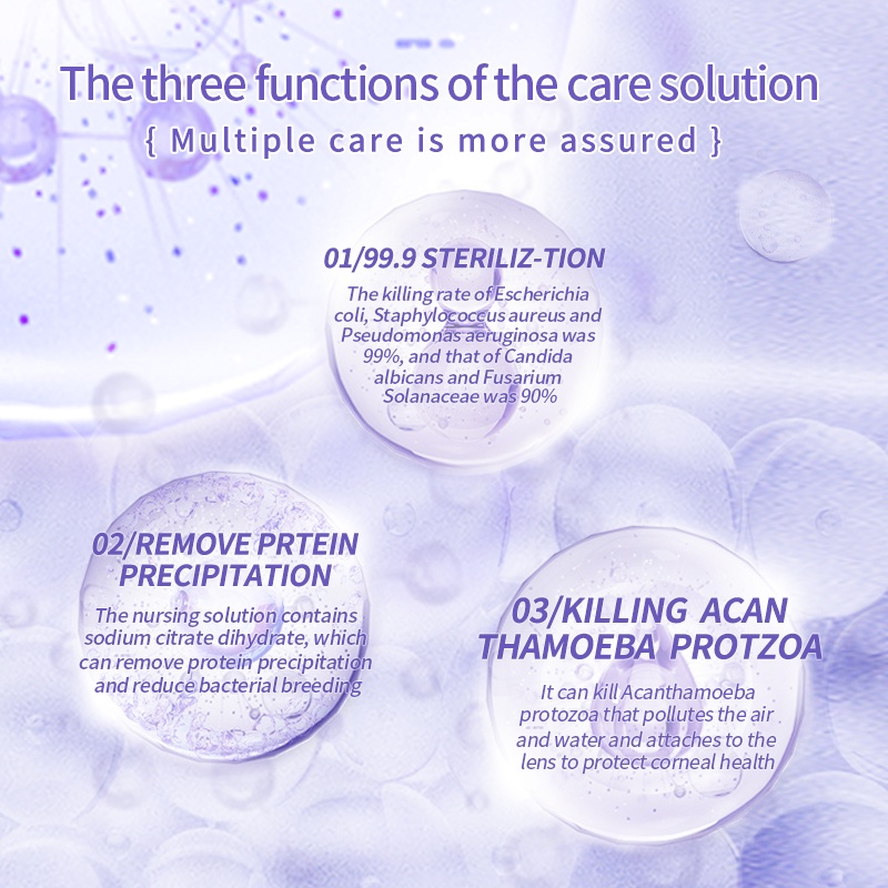 Eyeshare 60ml-120ml Efficient Bactericidal Care Solution Moisturize ...