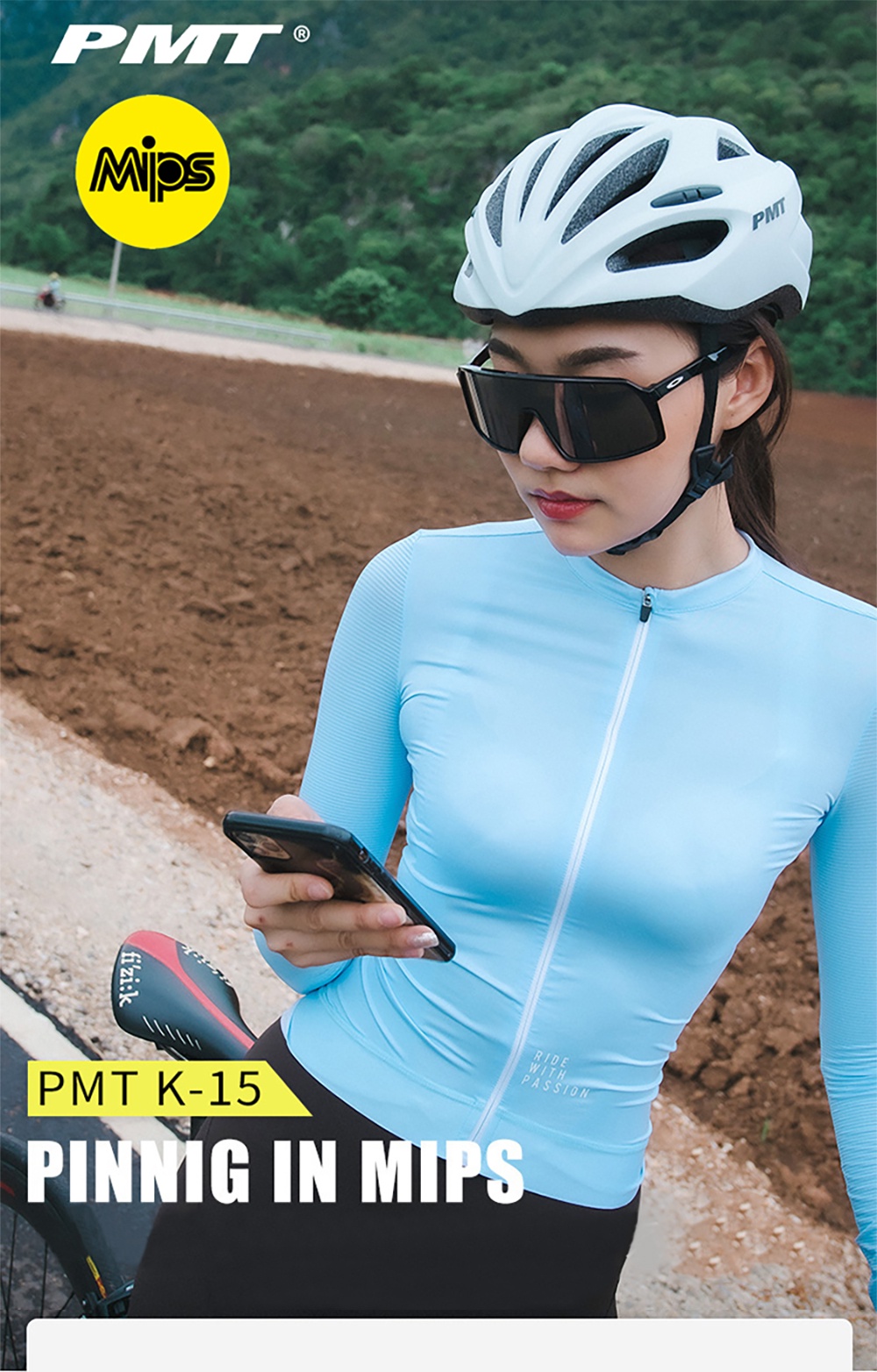 PMT Pinnig-MIPS Helmet Cycling Ultralight Aerodynamics MTB Road Bicycle Helmet Electric Scooter ...