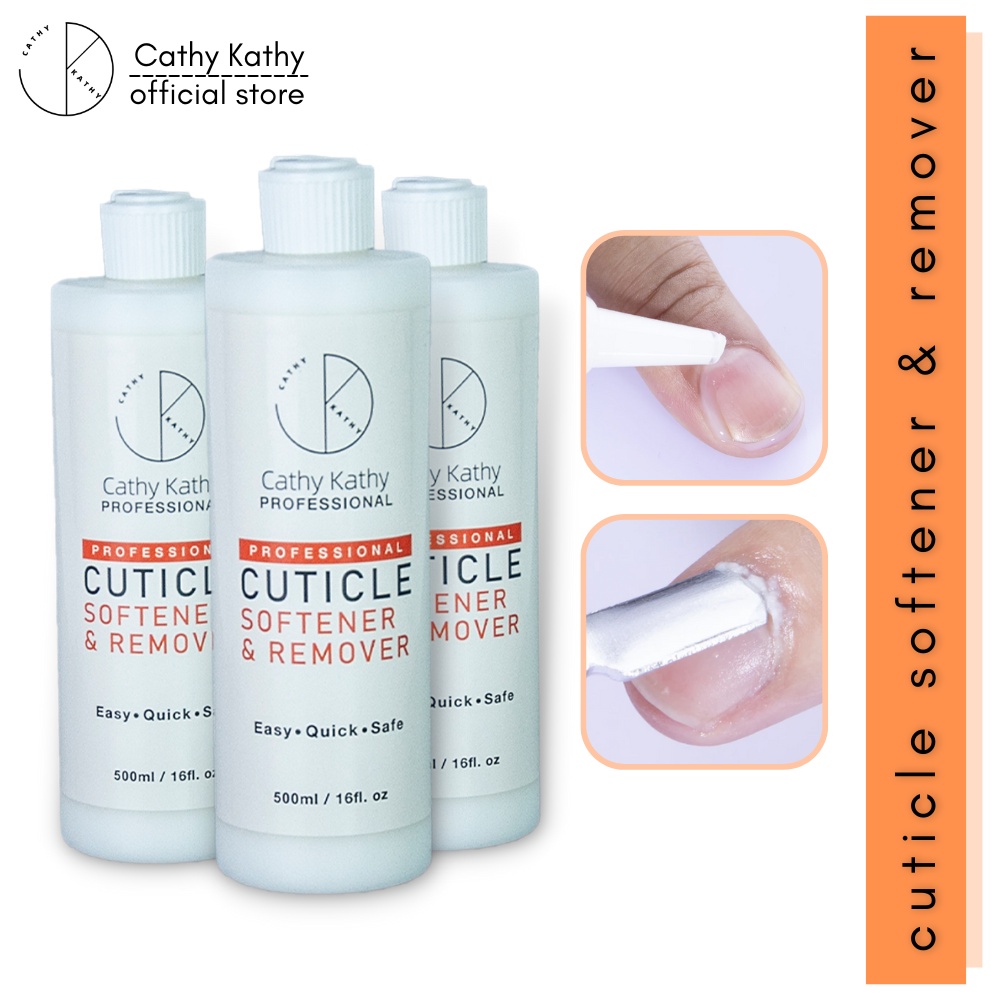 Cathy Kathy Cuticle Softener & Remover for Nail Cuticles and Heel 500ml ...