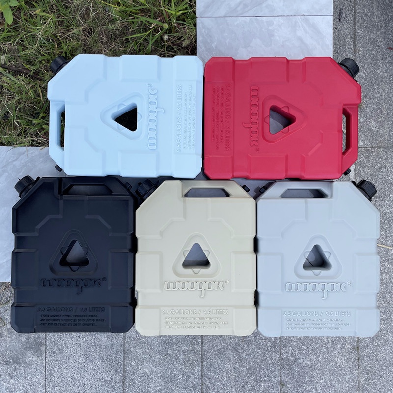10L (2.5Gallons) Car Wrangler Motorcycle Jerry Can With Lock Spare Fuel ...