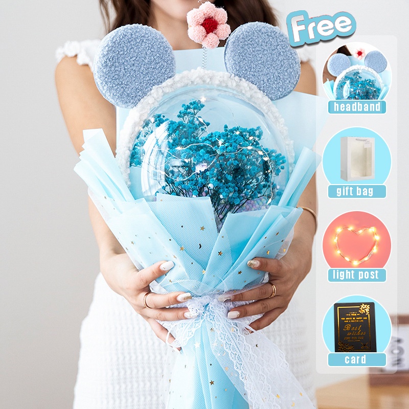 Soap Flower Rose 18 Roses Gift Box Explosive Birthday Gift For ...