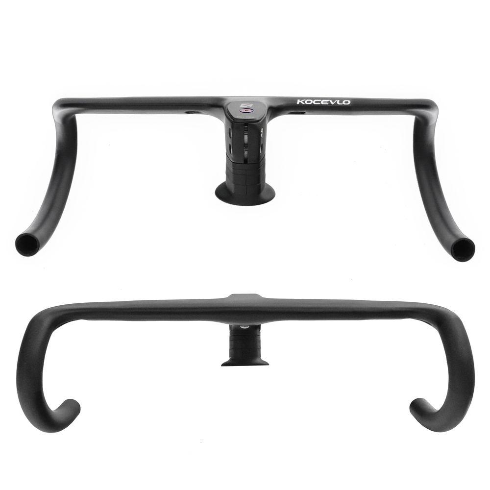 KOCEVLO Carbon Road Bicycle Handlebar Integrated Handlebar Internal ...
