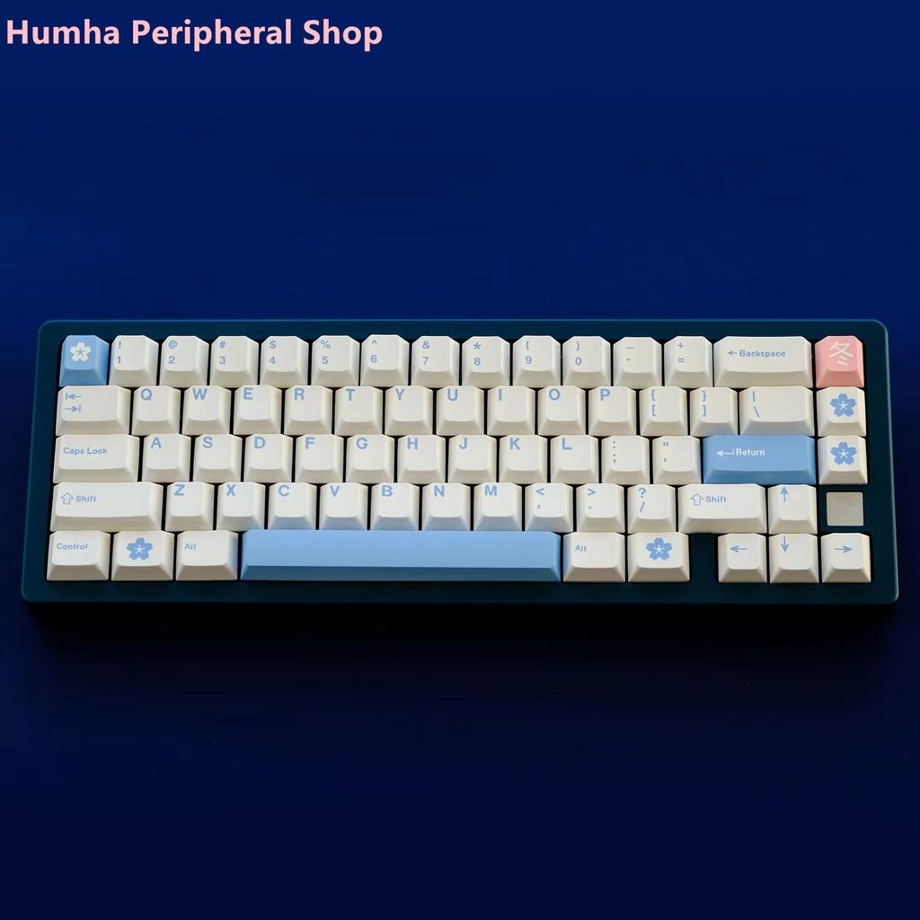 Humha GMK Fuyu keycap PBT Material Dye-Sublimation cherry profile ...