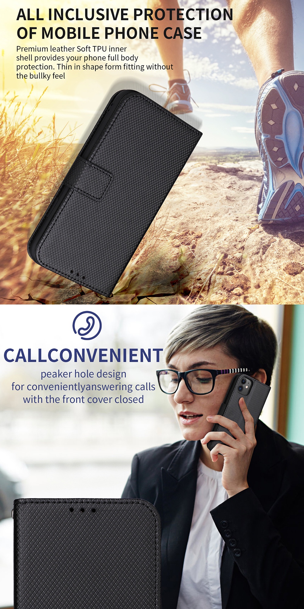 Casing For Samsung Galaxy A05 A05s A04 A04s A73 A13 A33 A53 A54 5G 4G A24 Flip Case Stand PU ...