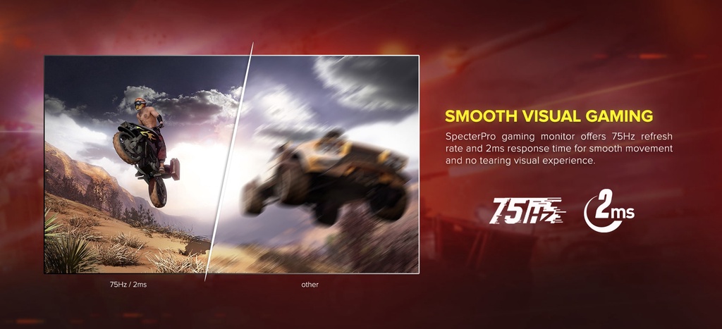 EasyPC | SPECTERPRO 2675UW 26 inch IPS 75Hz Ultrawide Gaming Monitor ...