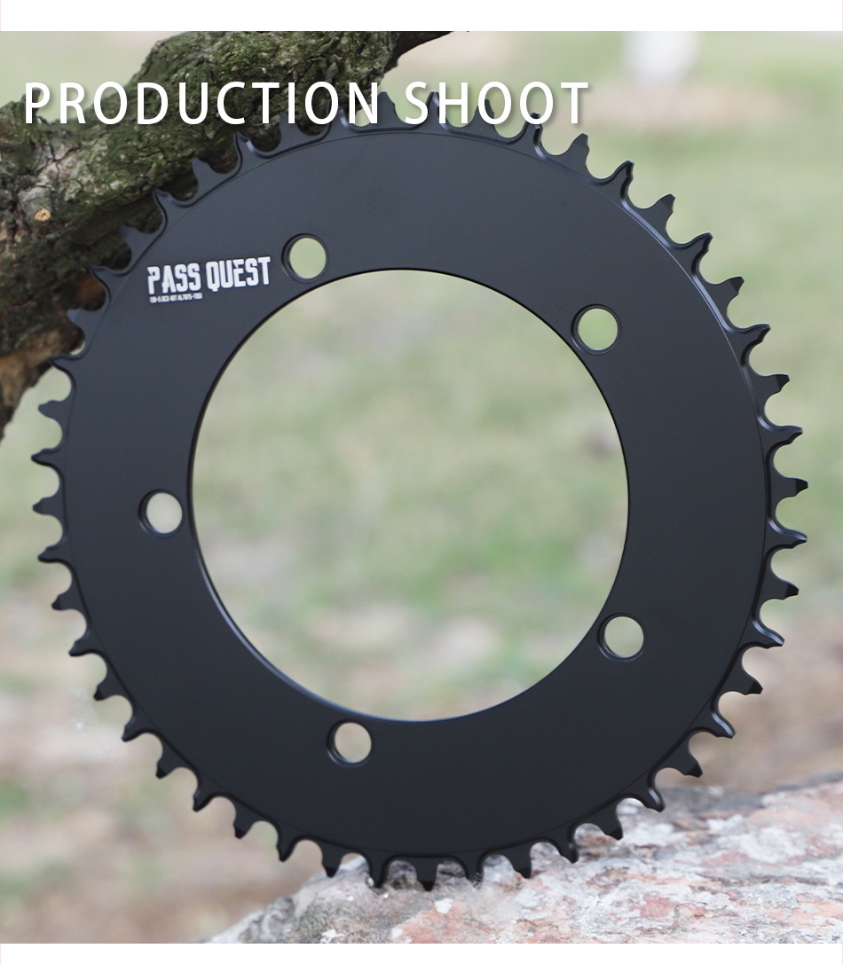 PASS QUEST 130BCD 5 Claw Round/OVAL closed disc Bicycle Narrow Wide ...