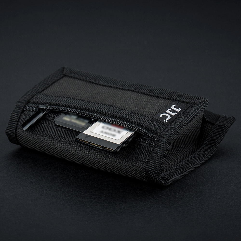 JJC BC-P Camera Battery Pouch Storage Holder Waist Belt Bag for Fuji ...