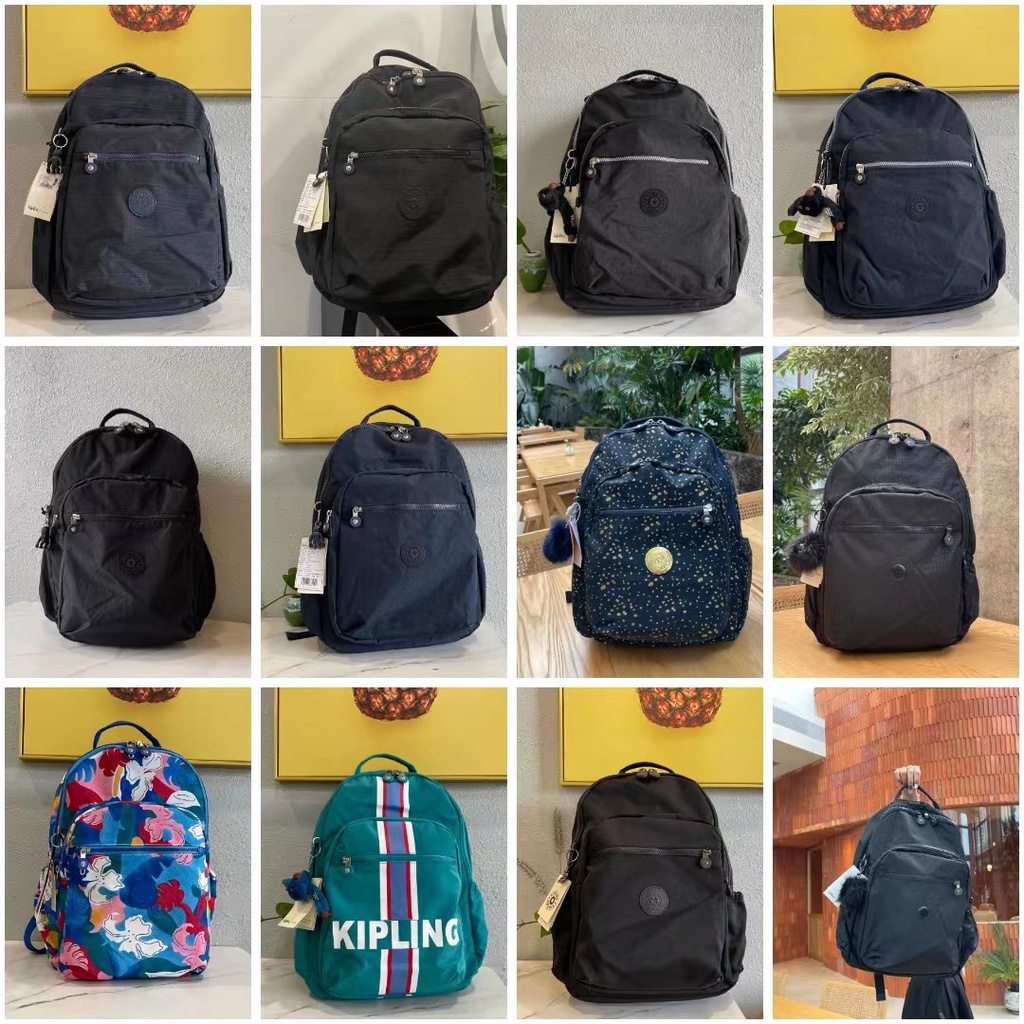 Kip Monkey Bag Casual Nylon Side Travel Large Capacity Backpack 21305 ...