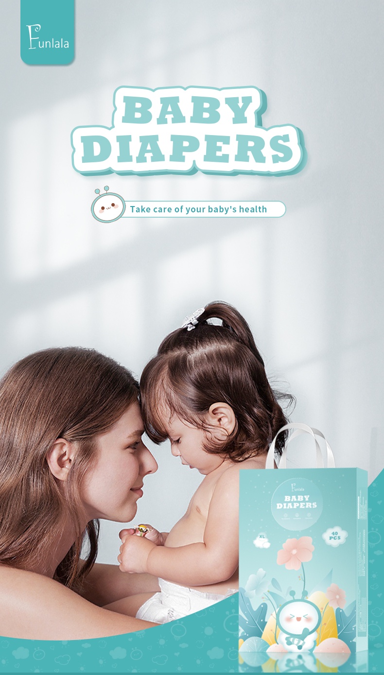 FUNLALA Baby Dry Taped Diaper buy one take one Extra Large 40 x 1 Pack ...