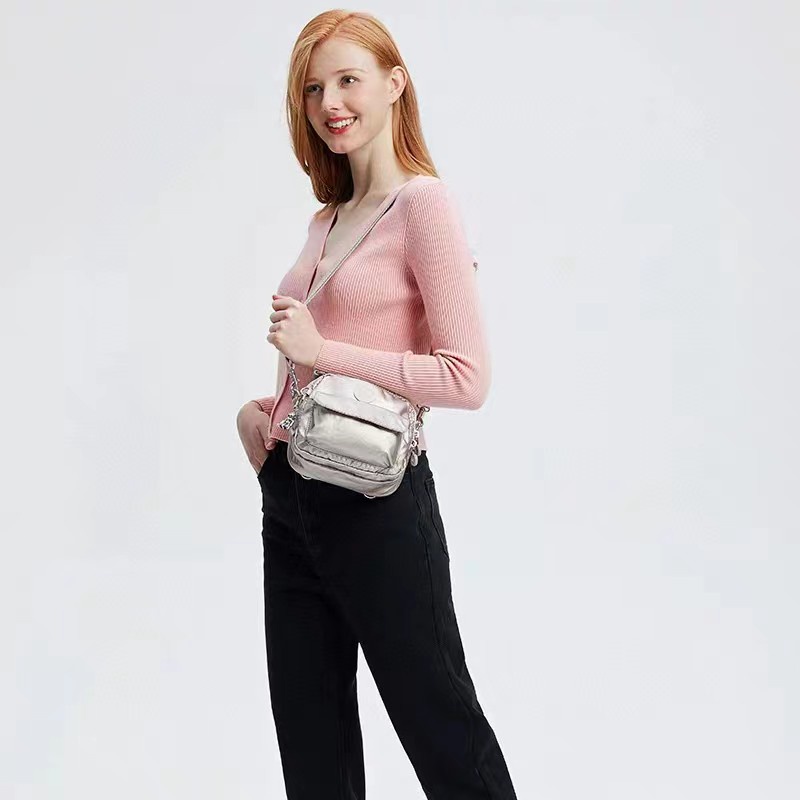 Kipling Shoulder Bag Multi-Purpose Mini PUCK Three-In-One Design Can ...