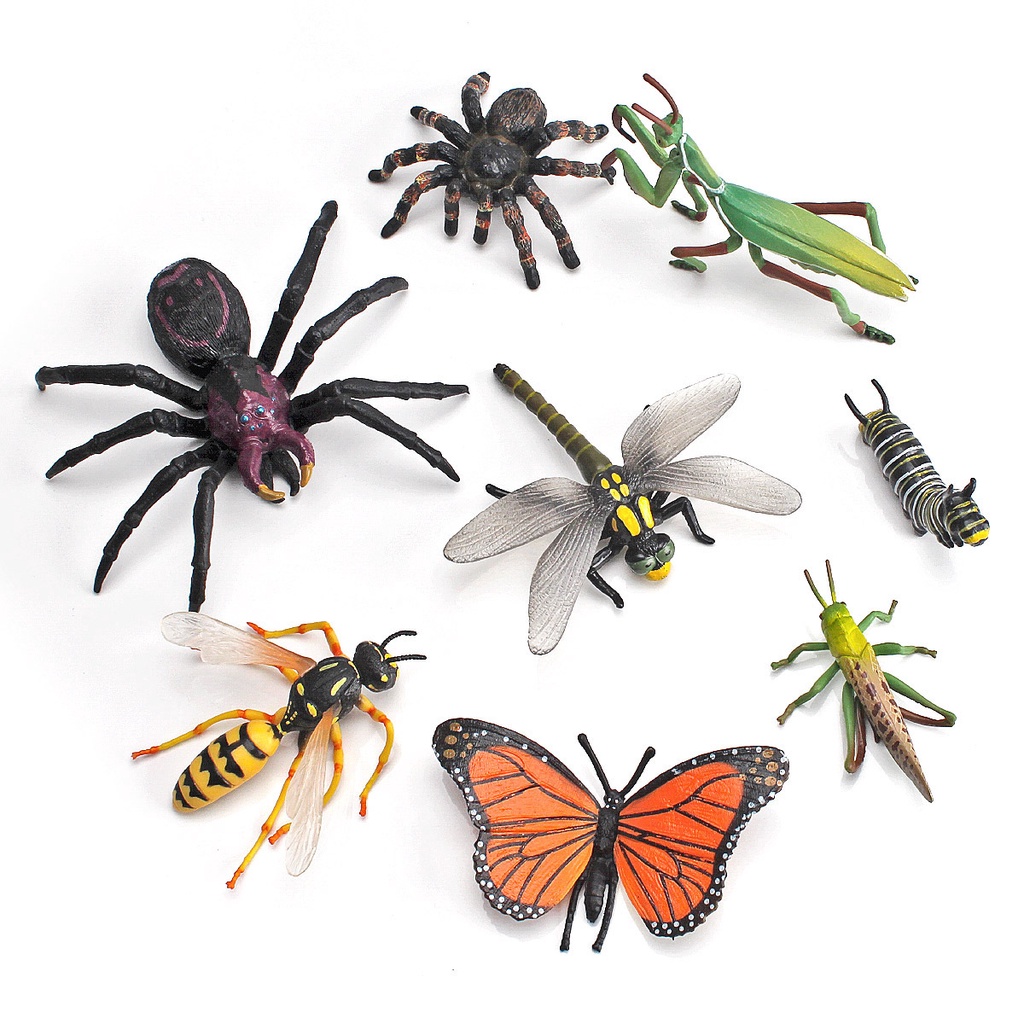 Insect Model Figures Figurines Bugs Model Toys Realistic Simulation ...