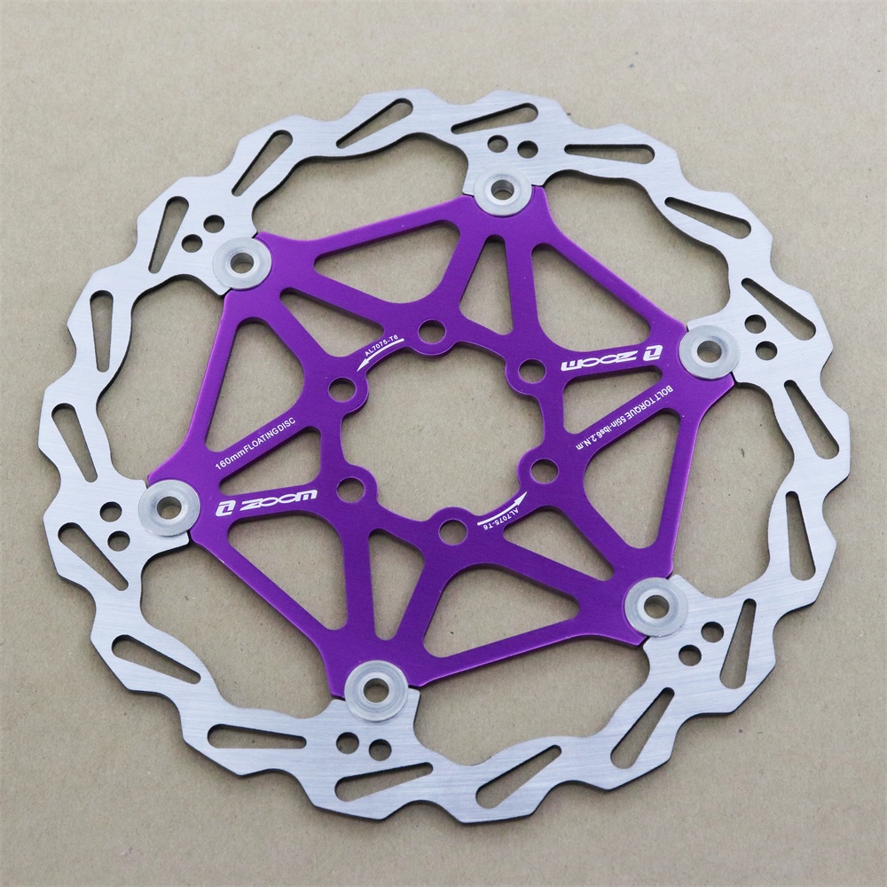 Zoom Bike 160 180 203mm Mtb Disc Brake Rotor Floating Thickening ...