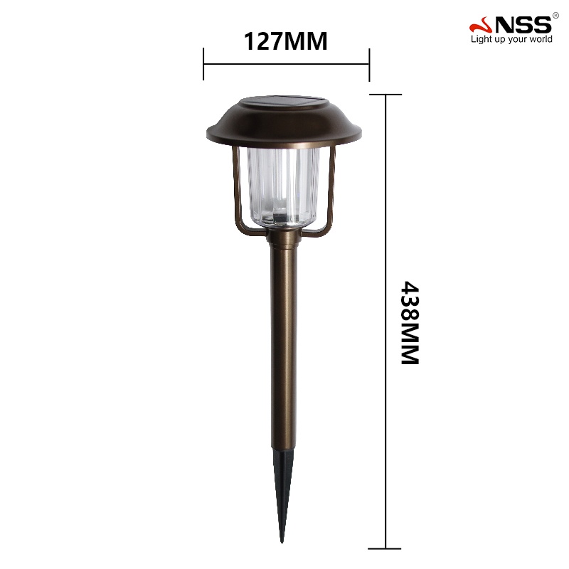 NSS Solar Lamp Pathway Lights LED Lights Outdoor Waterproof Garden ...