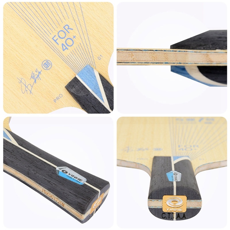 YINHE PRO 01 Table Tennis Blade 5 Wood+2 External ALC Carbon Ping Pong Bat Paddle Original Yinhe ...