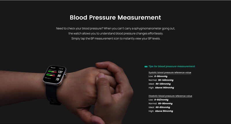NORTH EDGE NHC ECG Blood Presure Health Monitoring Smart Watch ...
