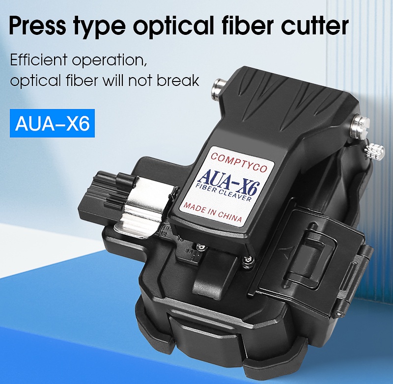 Fiber Cleaver Optical fiber cutter AUA-X6 optical fiber fusion hot melt ...