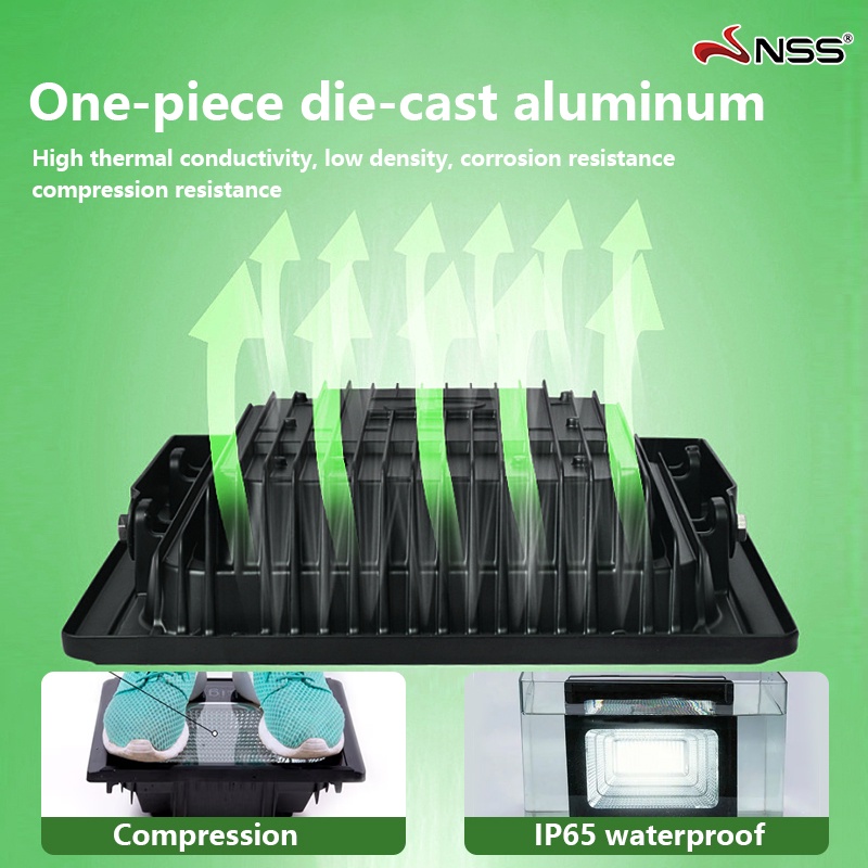 NSS Solar light solar flood light Solar Panel Solar lights outdoor ...