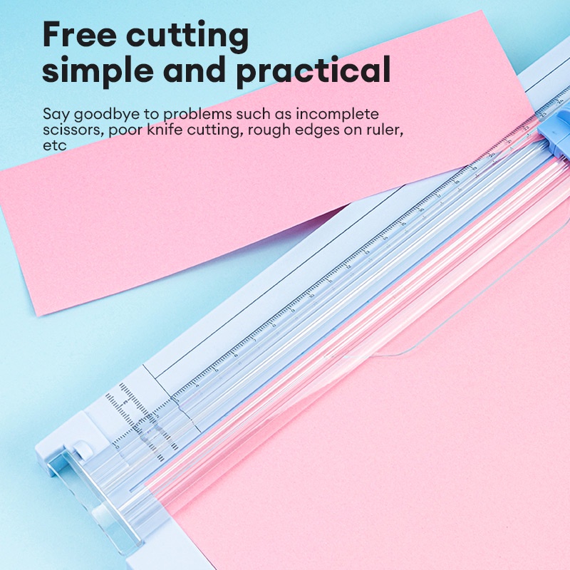 Deli A4/A5 Paper Cutter Sharp Paper Cutting Tool Manual Paper Trimmer ...