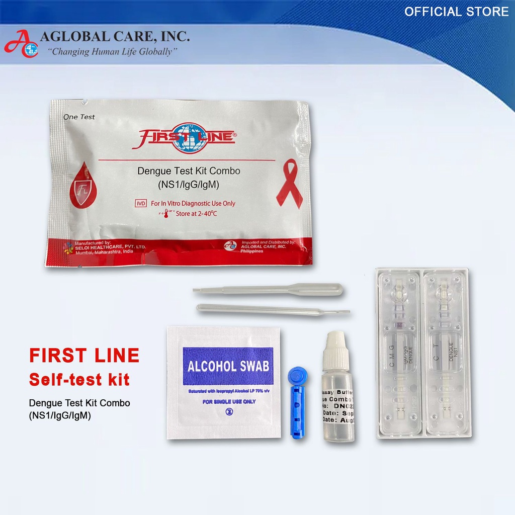 First Line Dengue Test kits Home test kit self test kit for home use ...