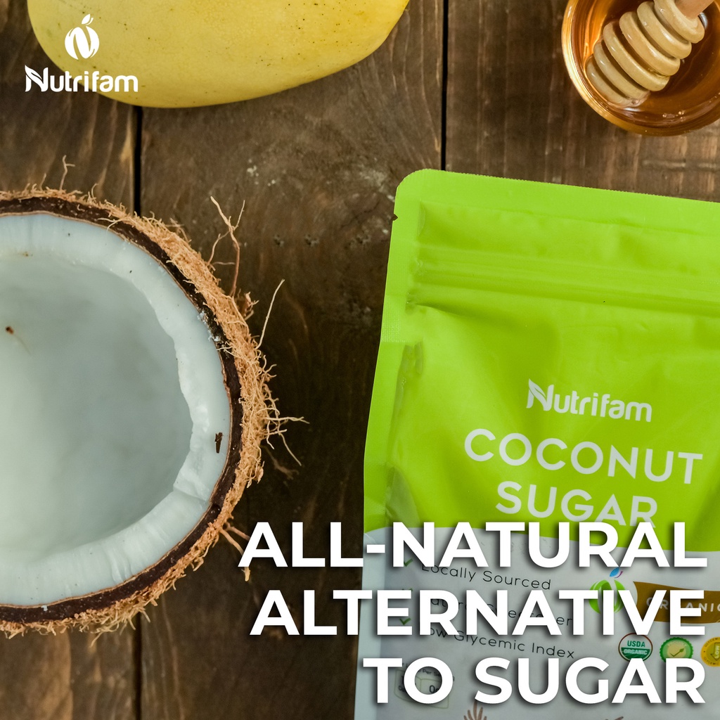 Nutrifam Coconut Sugar (140g-500g) | Shopee Philippines