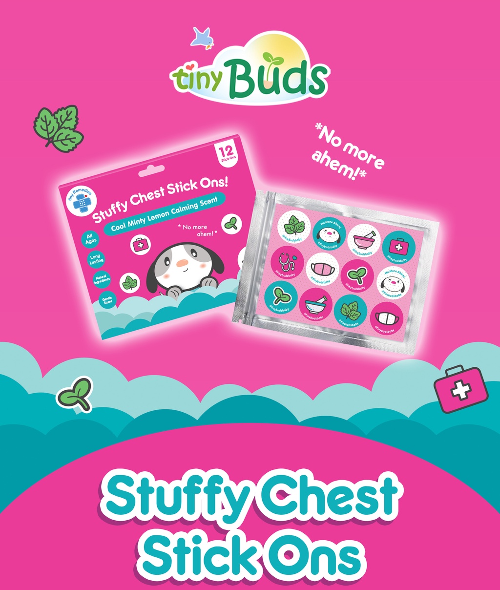 Tiny Buds Stuffy Chest Stick Ons | Shopee Philippines