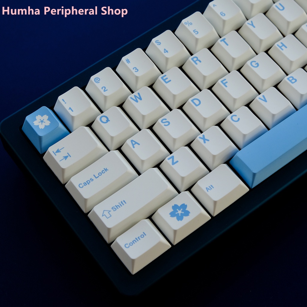 Humha GMK Fuyu keycap PBT Material Dye-Sublimation cherry profile ...
