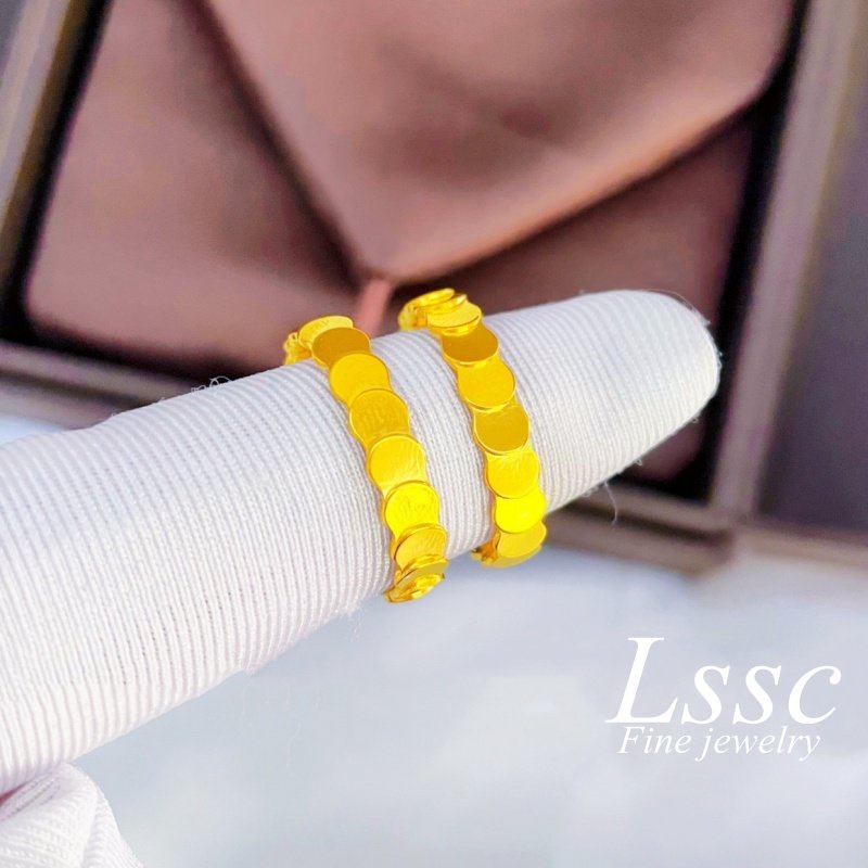 Singsing Gold Promise Ring Couple Non Fade Stainless Rings Accessories ...