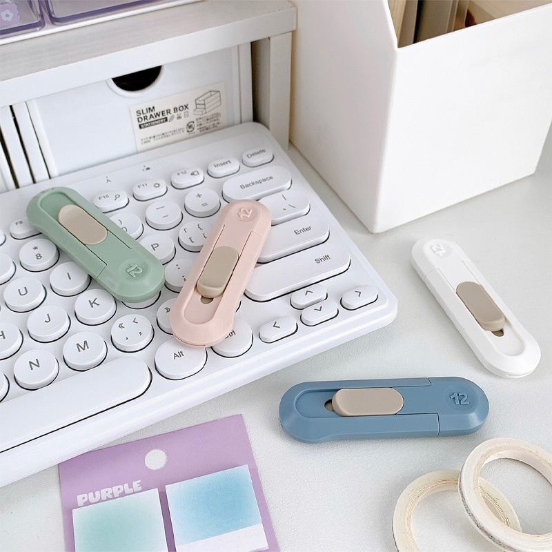 Deli NS065 Express Knife Safety Mini Portable Knifes | Shopee Philippines