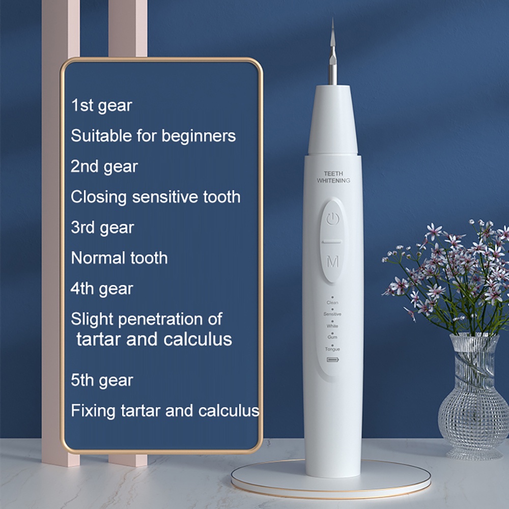 Ultrasonic Electric Tooth Cleaner Tooth Cleaner Tooth Stone Removal ...