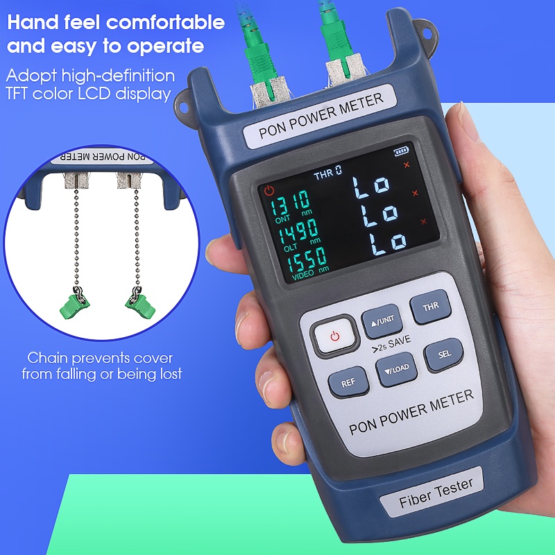 COMPTYCO AUA-350A Handheld PON Optical Power Meter PON Network ...