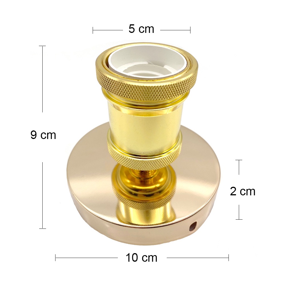 Vintage E27 Bulb Lamp Base Holder 220V Edison Lamp Base Socket Bulb ...