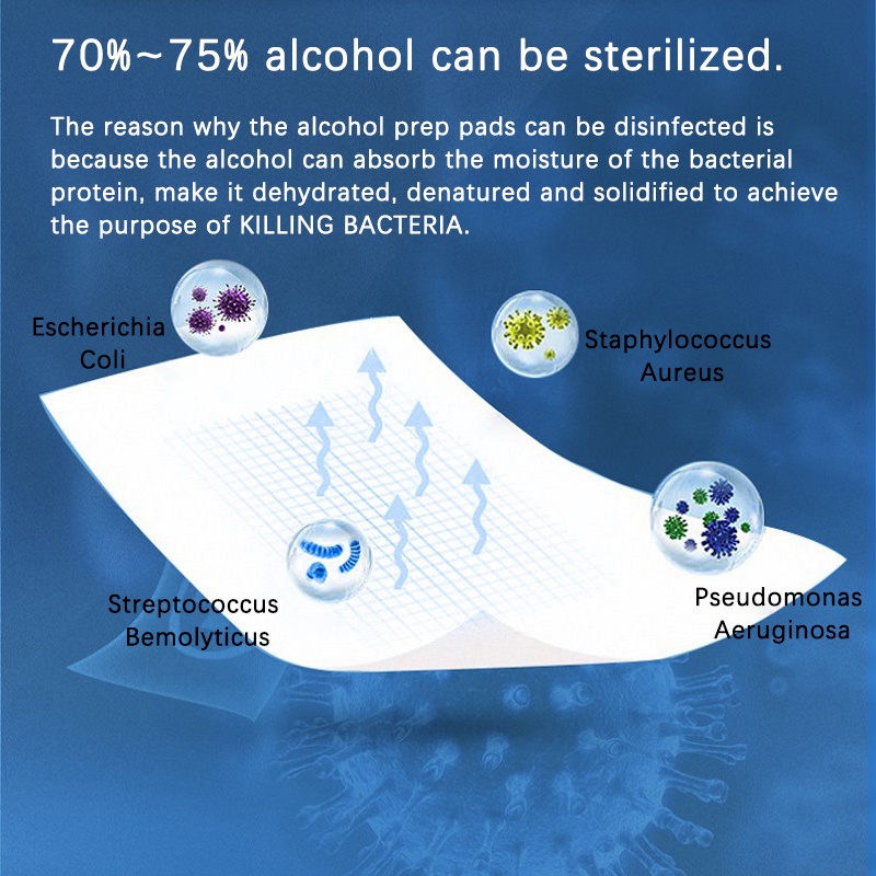 Crosspoint Alcohol Pads 75% Alcohol ( 100 PCS ) | Shopee Philippines