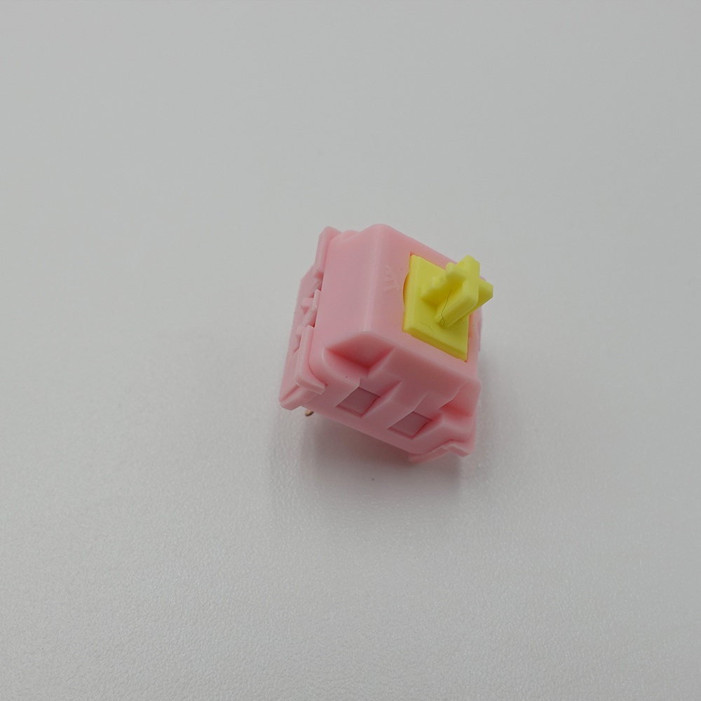 KTT Peach Linear Switch Mechanical Keyboard Switch SMD LED 3 pin Switch ...