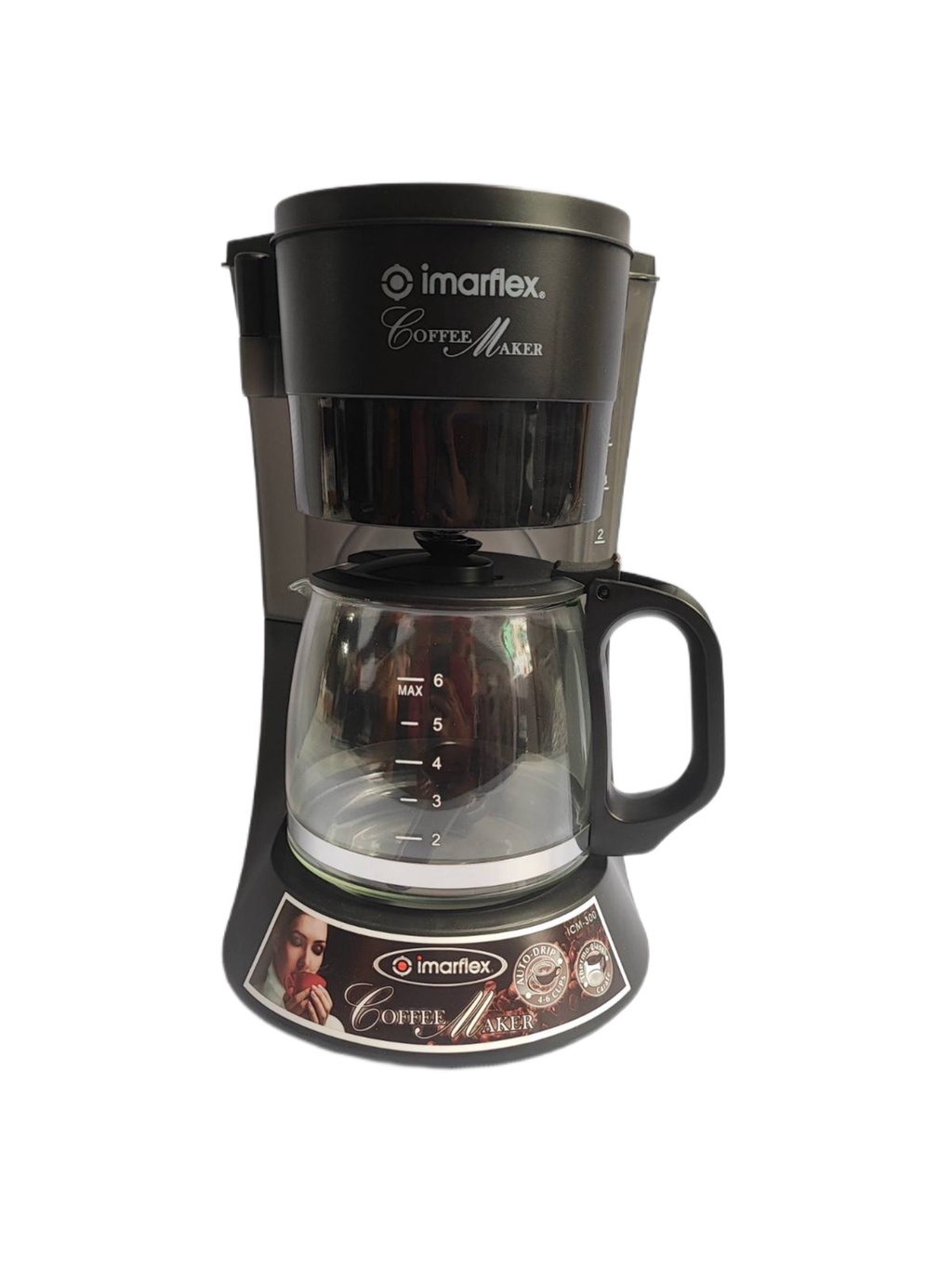 Imarflex ICM-300 Coffee Maker 4 to 6 cups ICM300 (Houseware Express ...