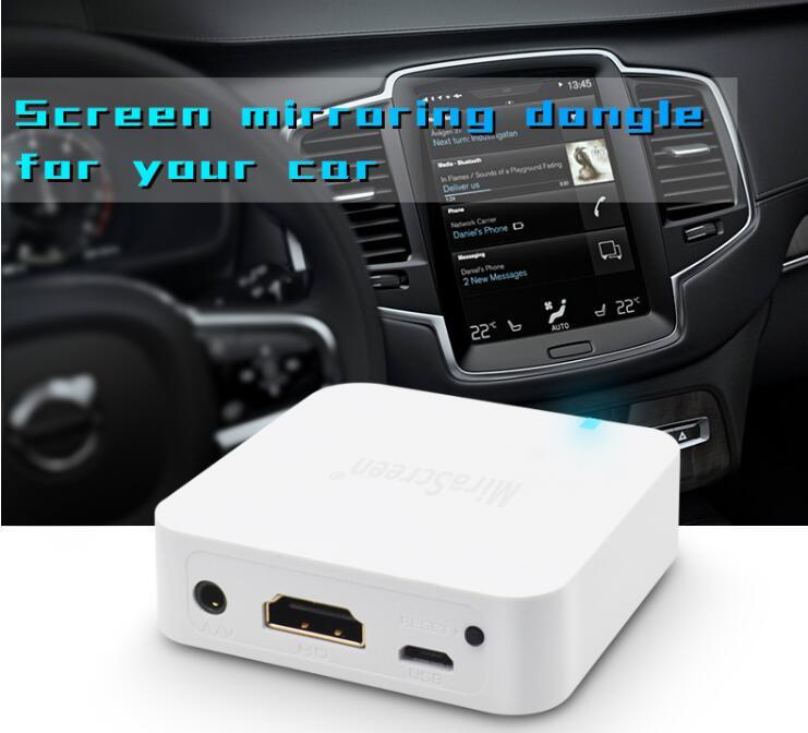 Mirascreen X7 Car Auto Media Screen Mirroring Dongle TV Stick Wireless ...