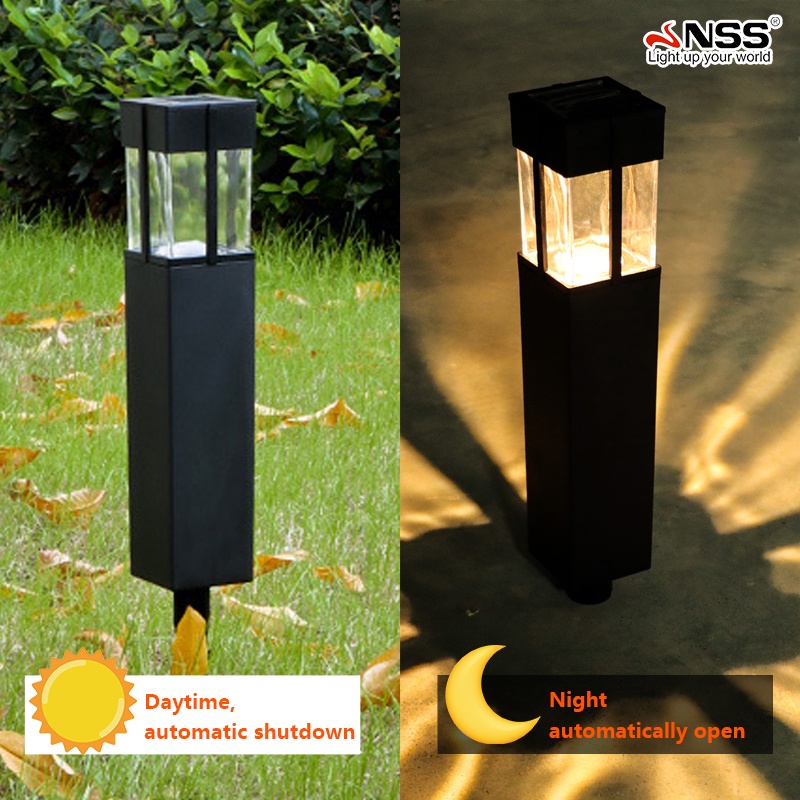 NSS Solar Lamp Pathway Lights Outdoor Waterproof Garden Light LED Light ...