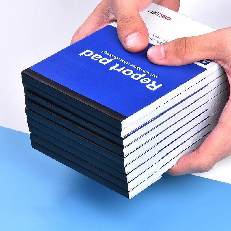 Deli A6 Blank Notepad 70 Sheets Tearable Memo Pads Notebook School ...