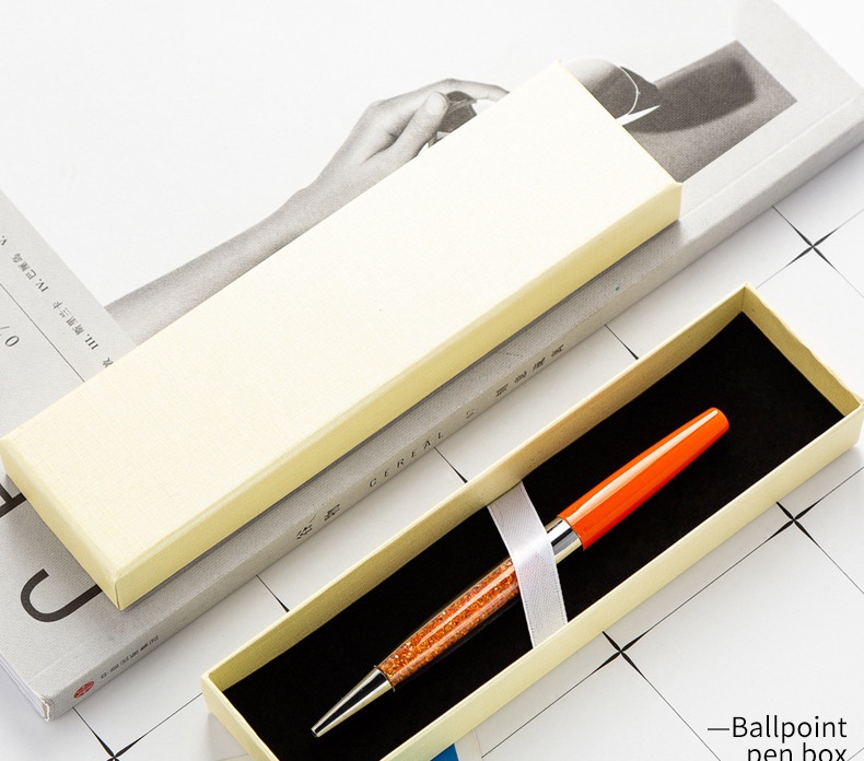 Jewelry Ballpoint Pen Gift Box with Cushion Pencil Boxes Pen Boxes Gift ...