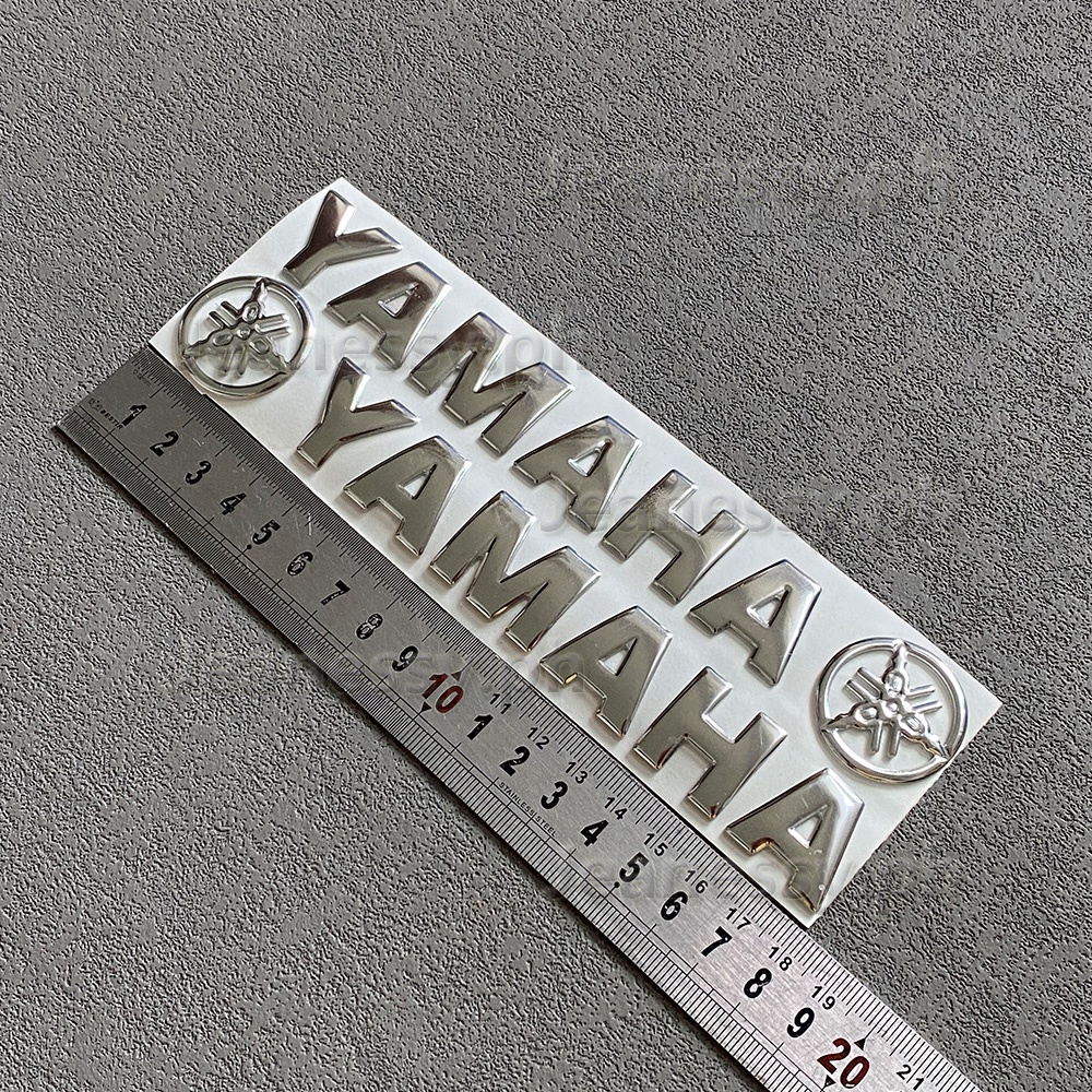 *READY STOCK*3D Soft Glue YAMAHA Letter Stickers For Yamaha Motorcycle ...