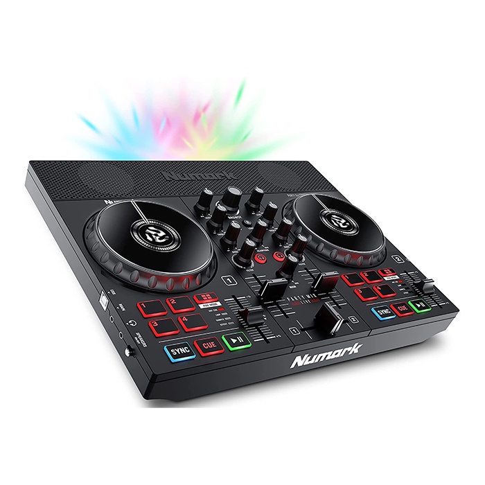 Numark PartyMix Live LED DJ Mixer Controller with Built-in Lights ...