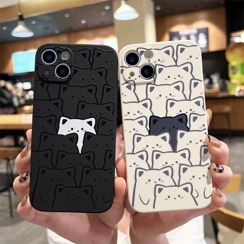 Couple Cute Casing For IPhone 16 15 14 Plus 13 Pro Max 12 11 ProMax ...