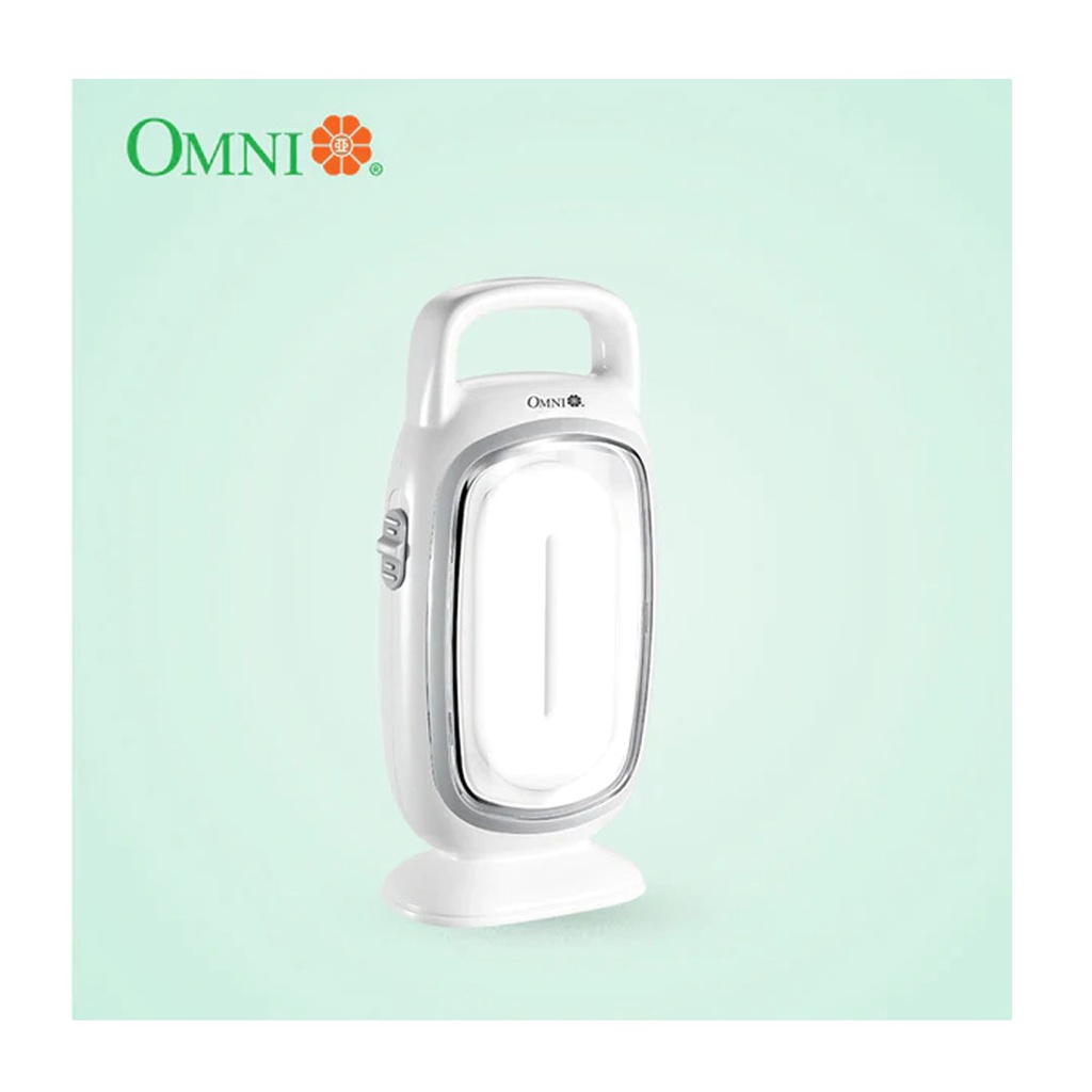 OMNI AEL-T30 LED Rechargeable Emergency Light 2.6W 220V 1200mAh with 4 to 8 Hours Performance ...