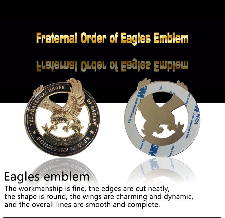Factory outlet Latest Style cut-out Classic Metal Eagles Emblem TFOE-PE ...