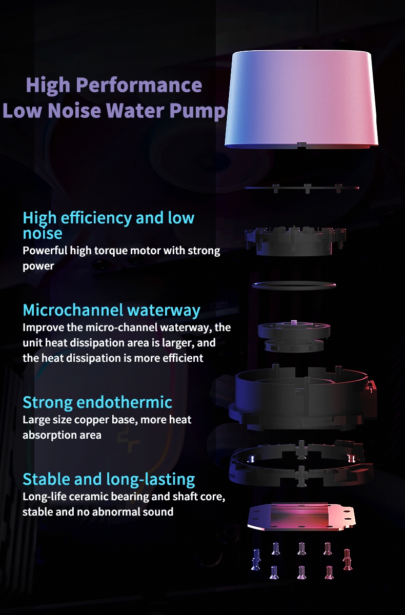 [Send Screwdriver]Deepcool LE700 WH Ice Element 360 CPU AIO Liquid ...