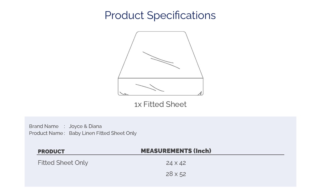 [Baby Pearl Satin Collection Fitted Sheet Only] Joyce & Diana Baby/Crib ...
