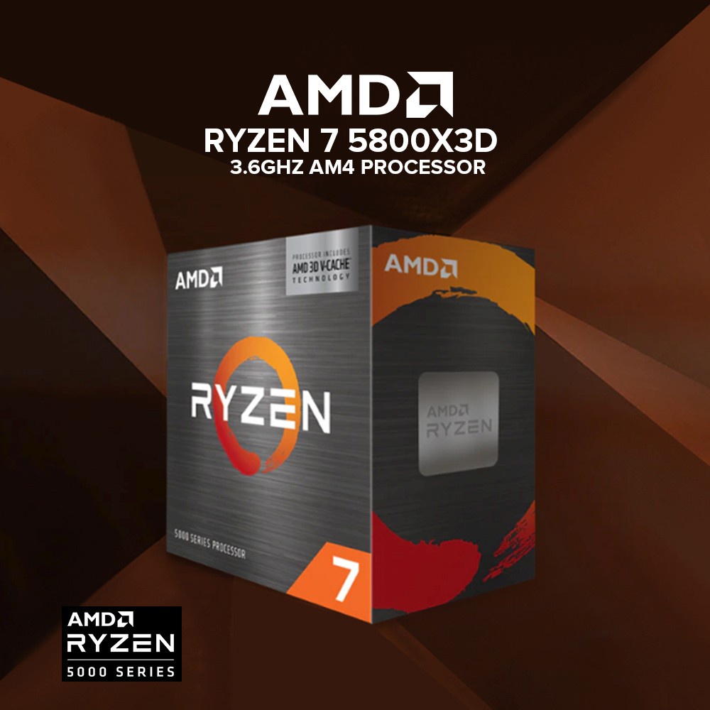 EasyPC | AMD Ryzen 7 5800X3D 3.6ghz 8 cores / 16 threads 4.5ghz max ...