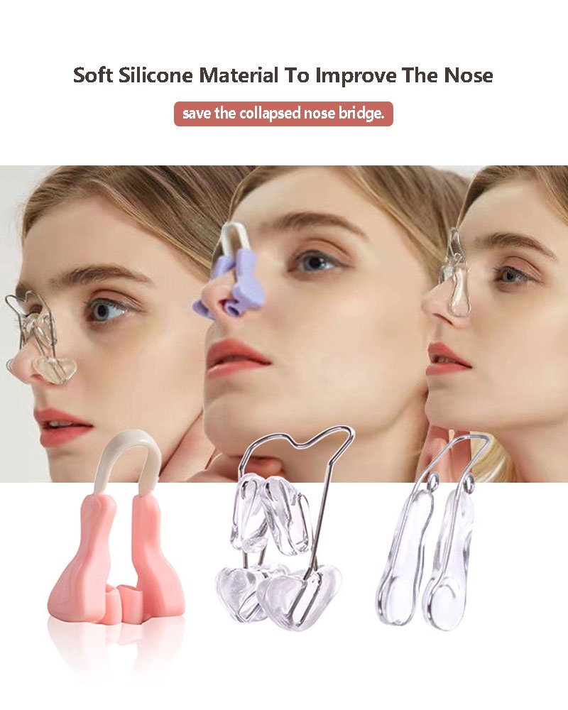 (6 Styles) Upgraded Nose Up Nose Lifting Clip Nose Lifter Shaping Nose ...