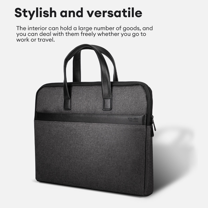 Deli Handbag Briefcase Computer Bag Large Capacity Office Bag Document ...