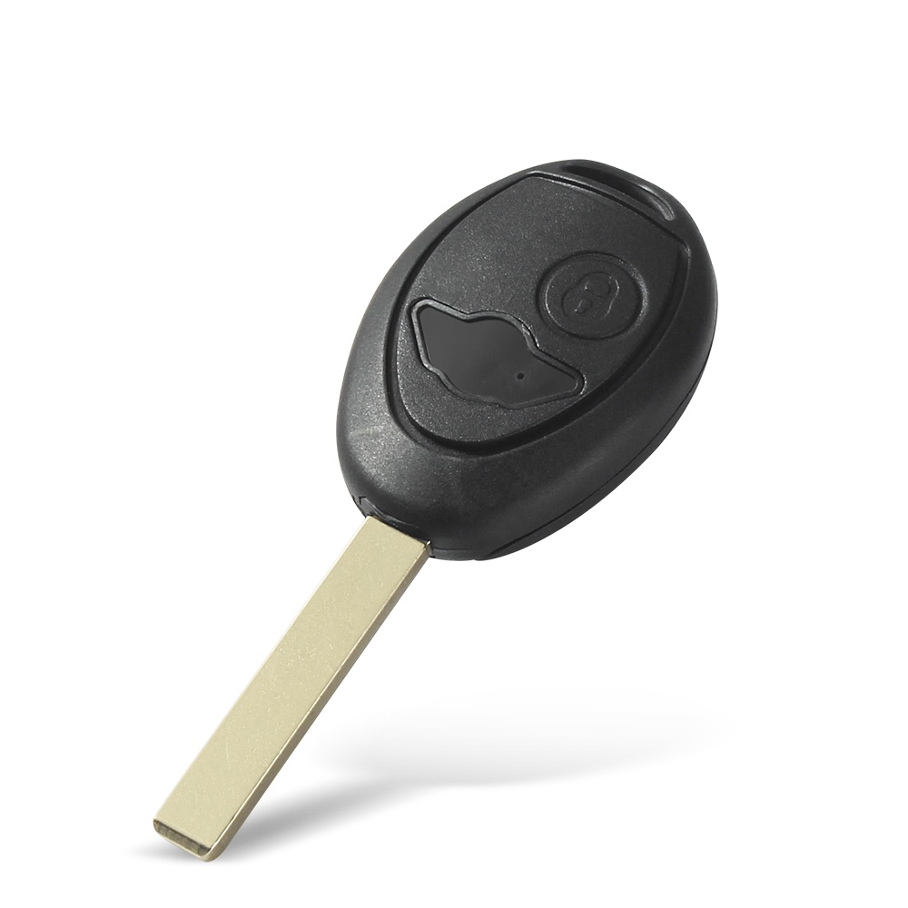 2 buttoton remote key shell for bmw mini cooper s r50 r53 blade uncut ...