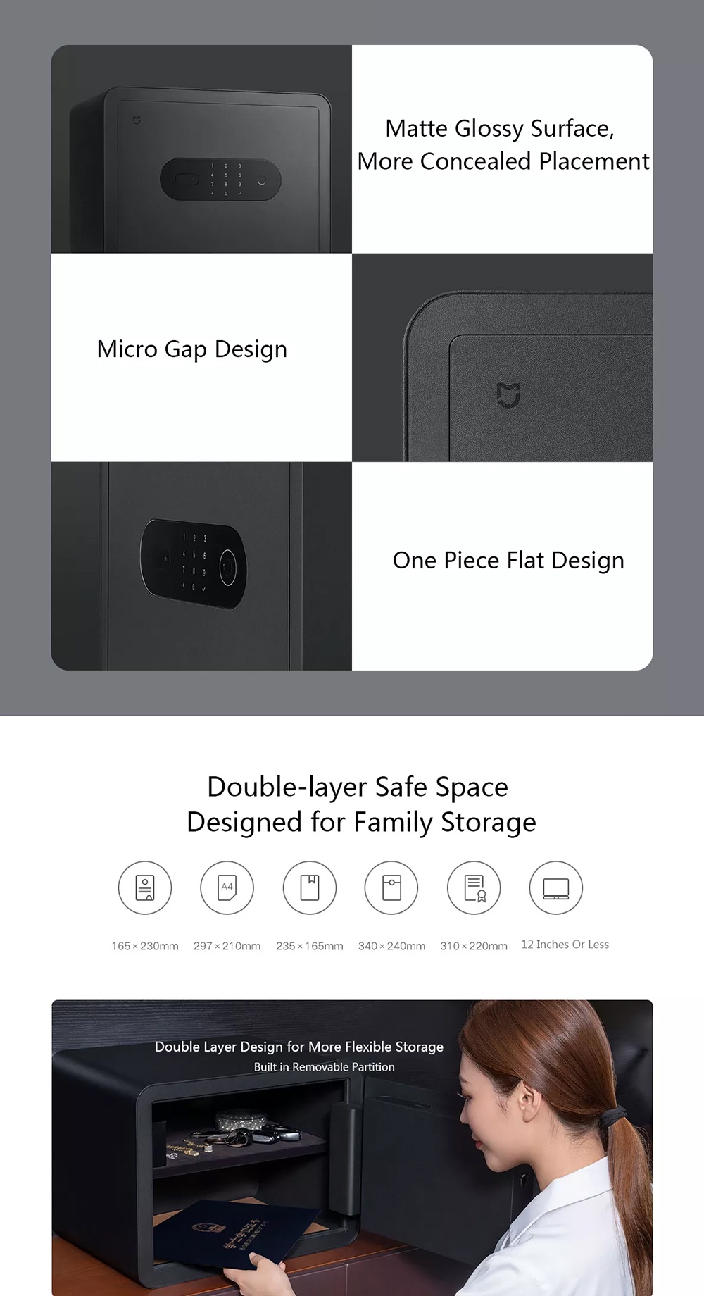 Xiaomi Mijia Smart Safe Box High | Shopee Philippines